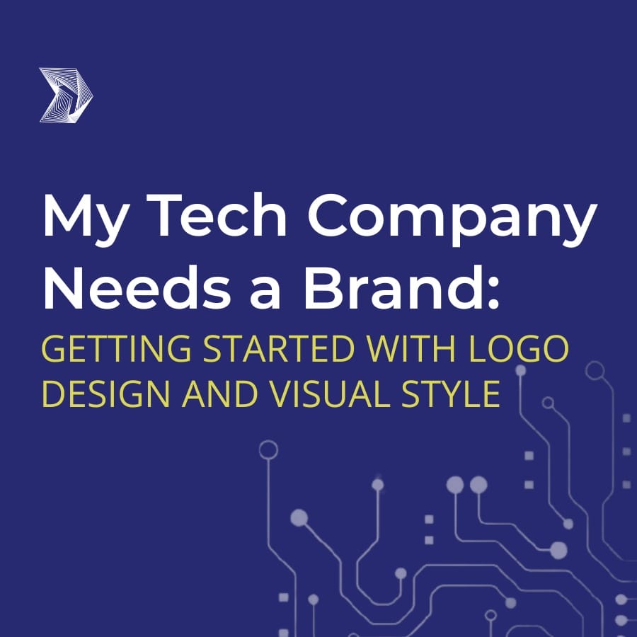 Tech startup logo design | Dynamic Tech Media